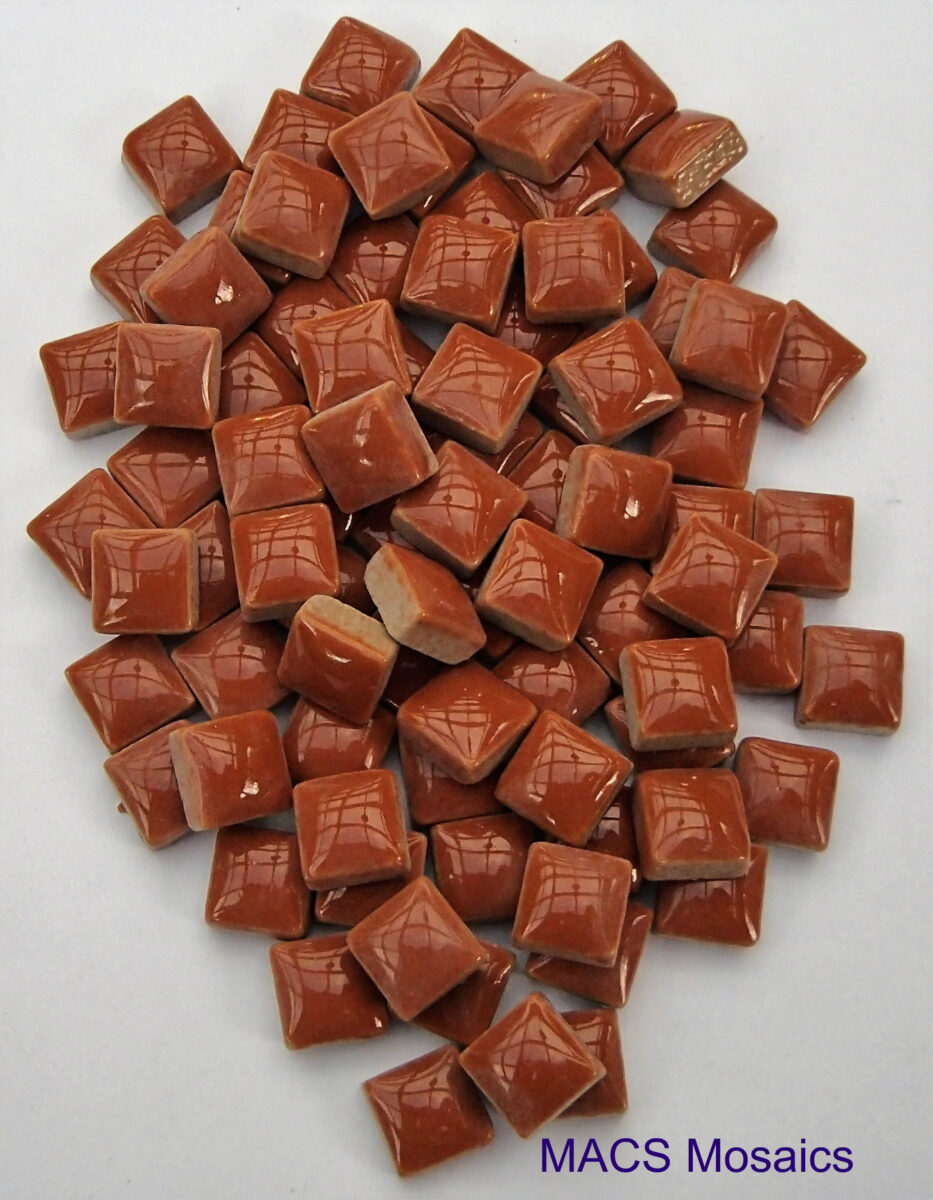 Ceramic Mosaic Tiles 10mm Tan - MACS Mosaics