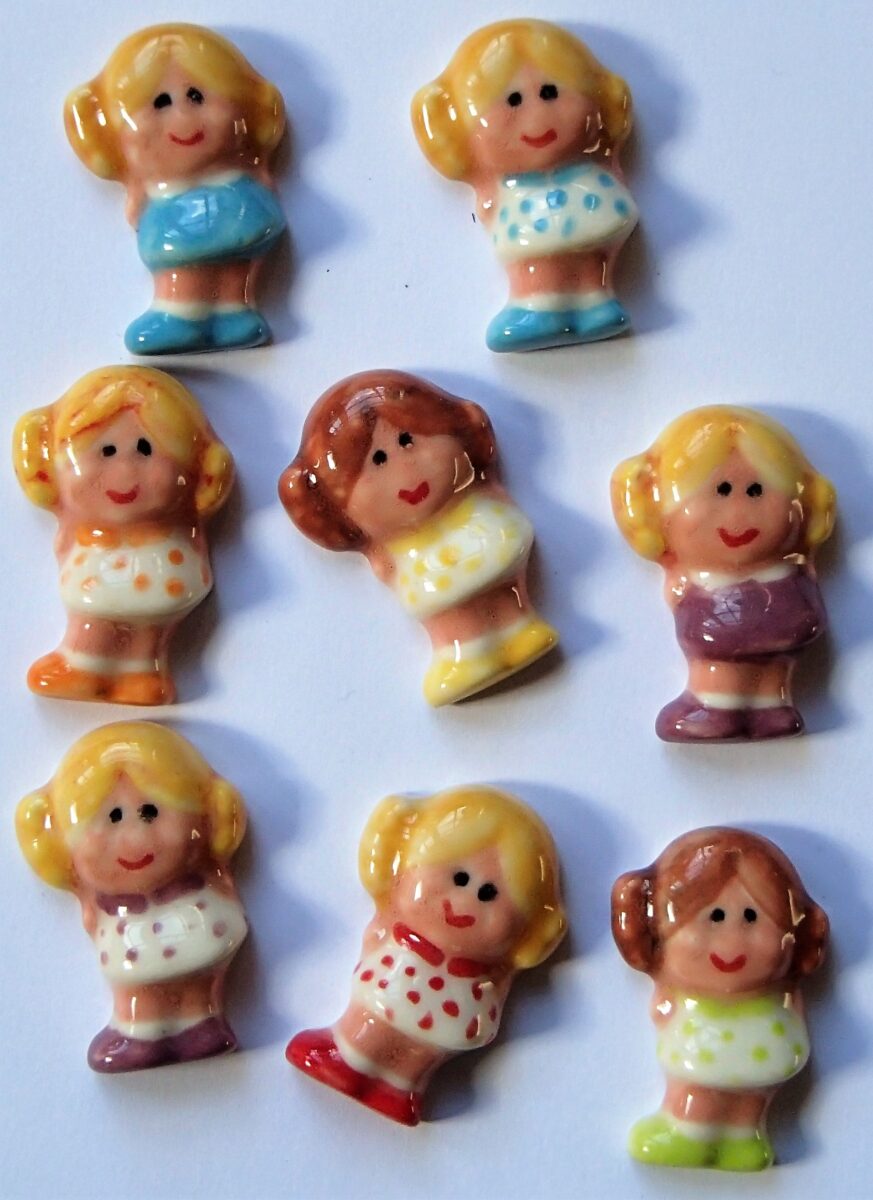 Handmade Ceramic Girl - MACS Mosaics