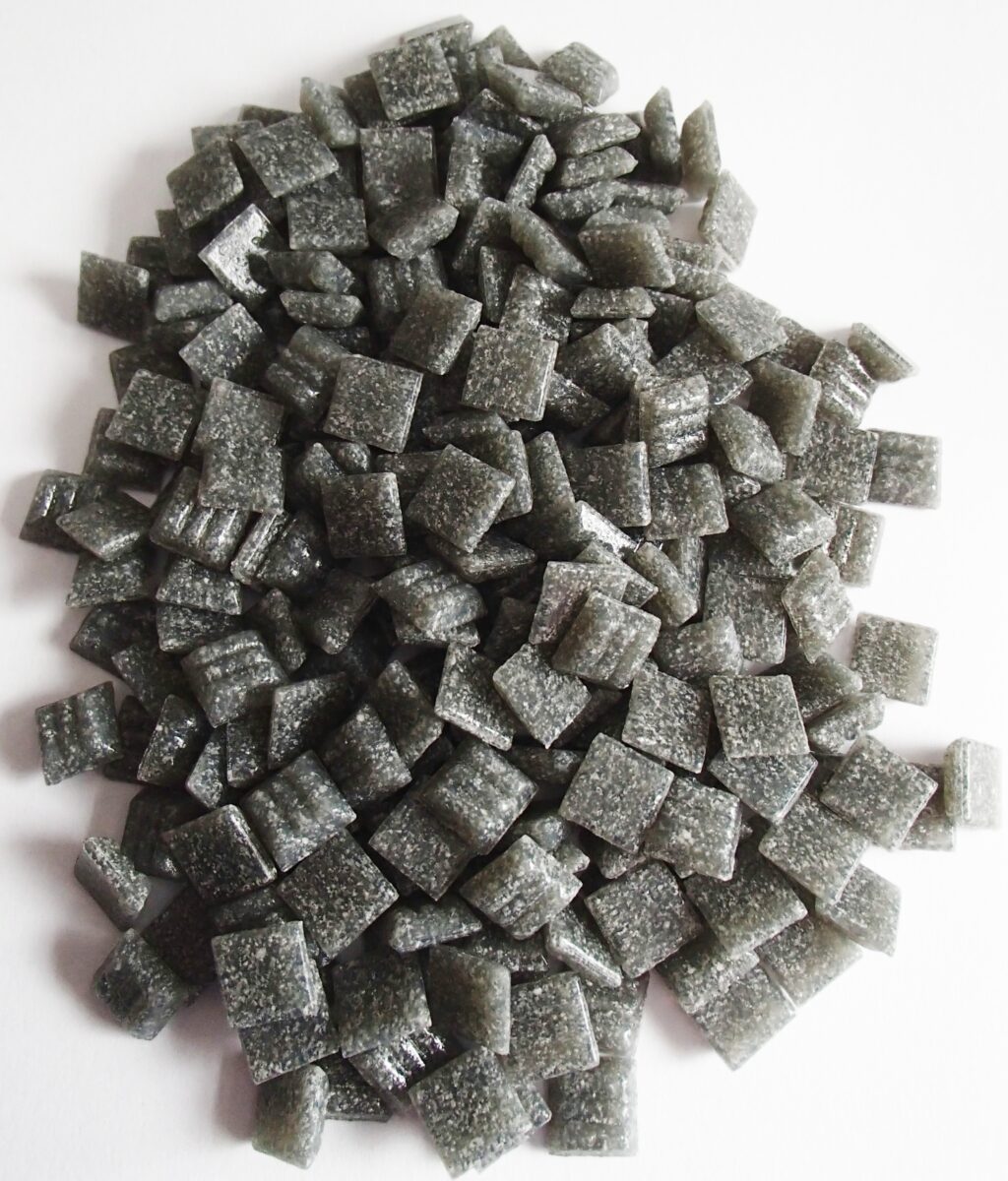 Vitreous Glass Mosaic Tiles 10mm Grey - MACS Mosaics
